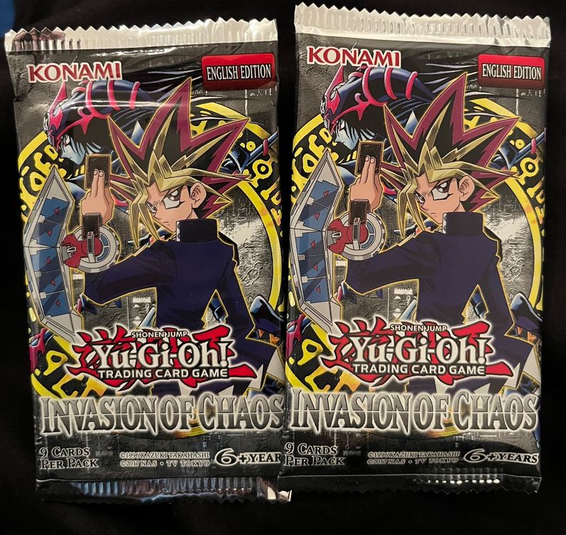 2 x YU-GI-OH!!Trading Card Game - Invasion Of Chaos (Neu (gemäss ...