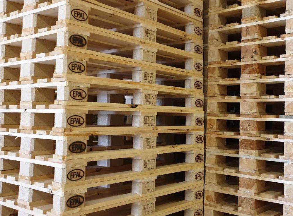 Europaletten 1.Wahl (Neu (gemäss Beschreibung)) in Oberriet SG für CHF 12.5 – nur Abholung auf ...