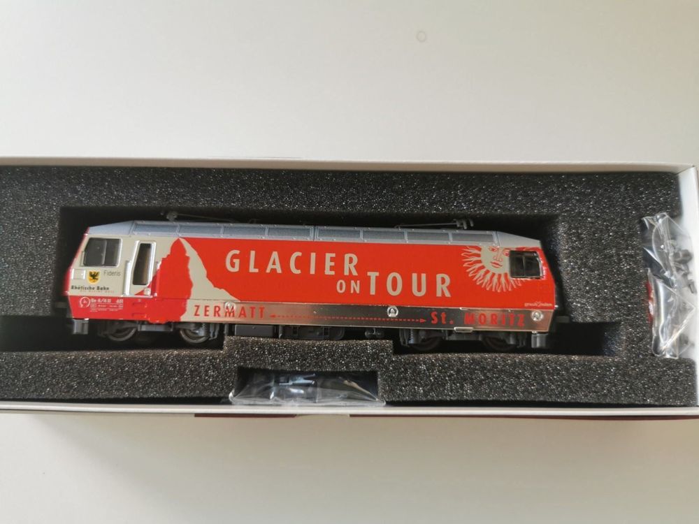 Bemo RhB Ge 4/4651 'Glacier on Tour' H0 | Kaufen auf Ricardo
