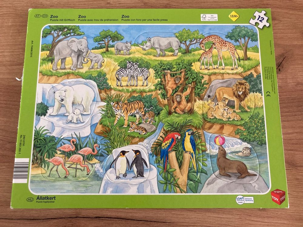Zoo Puzzle | Kaufen auf Ricardo