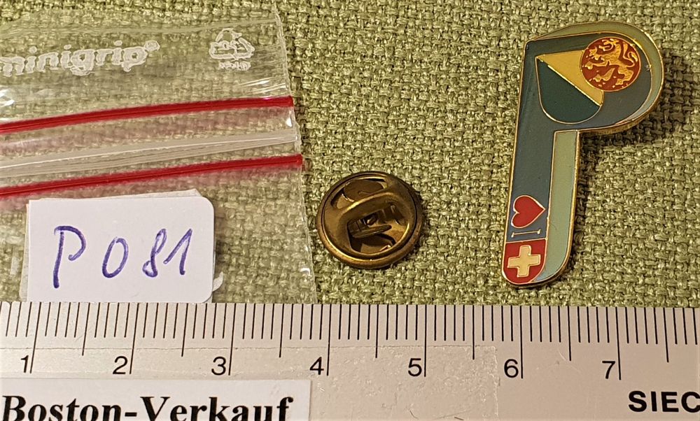 P081 - Pin I Like... Kanton Polizei Police Polizia - Zürich (Gebraucht) in Reinach BL für CHF 2 ...