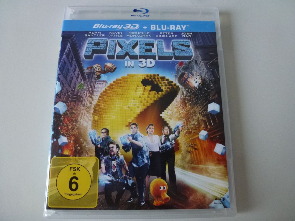 Pixels 3D (Blu-Ray 3D + Blu-Ray) (Neu (gemäss Beschreibung)) in Bern ...