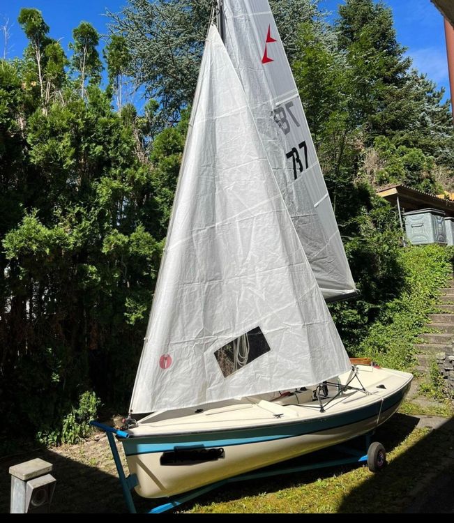 Segelboot Jolle Flying Bee (Gebraucht) in Laax GR für CHF 601 – nur Abholung auf Ricardo kaufen