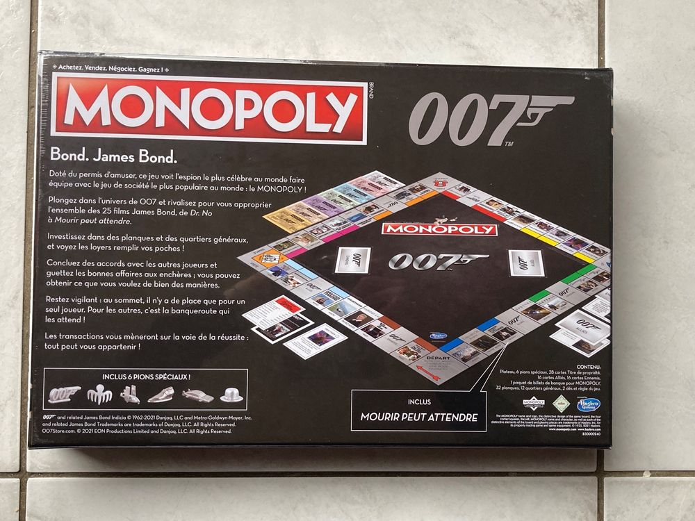 Monopoly James Bond 007 - Neuf (Neu und originalverpackt) in Bassecourt ...