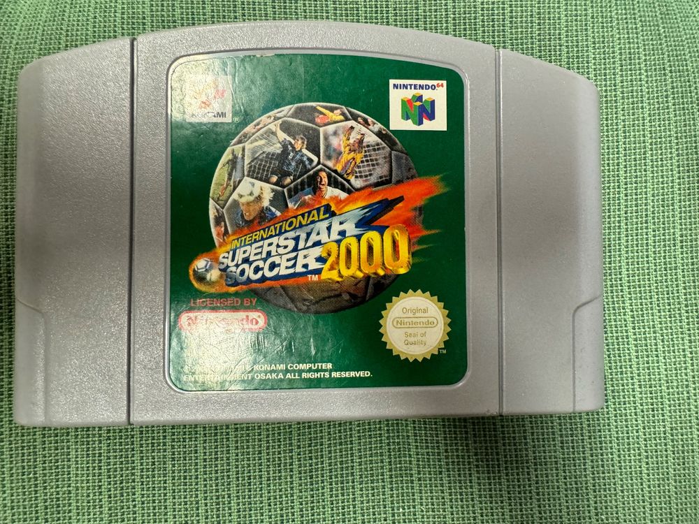 International Superstar Soccer 2000 Nintendo 64 (Gebraucht) in ...