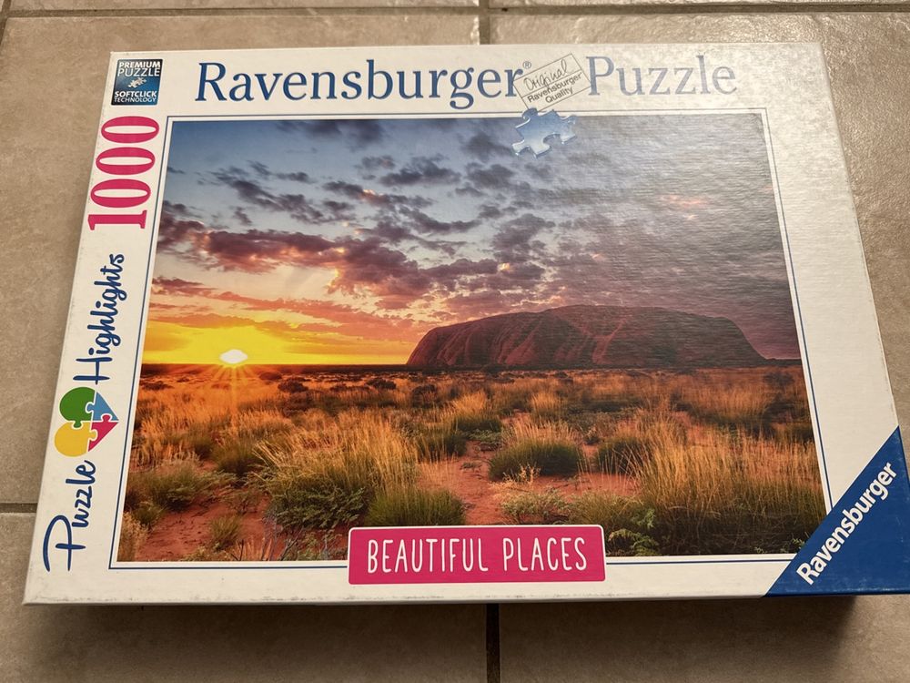Ravensburger Puzzle 1000 Teile - Uluru Australien Highlight (Gebraucht ...
