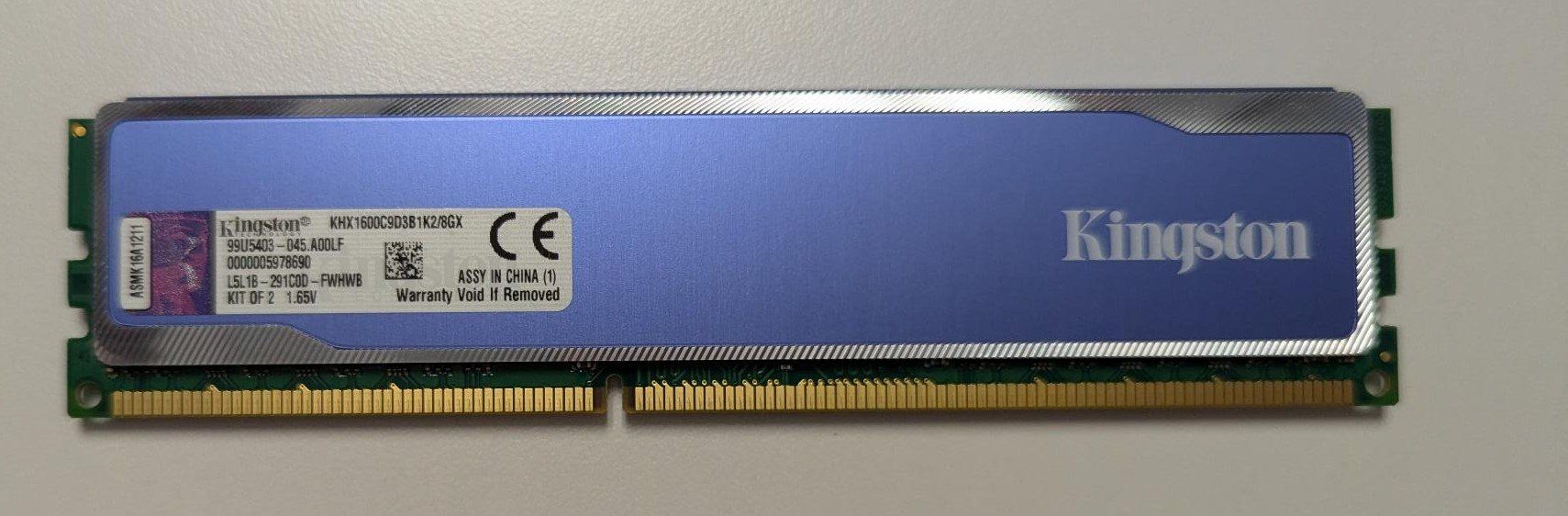 HyperX Blu DDR3 RAM 16GB - 1600MHz - Top Zustand! (Gebraucht) in ...