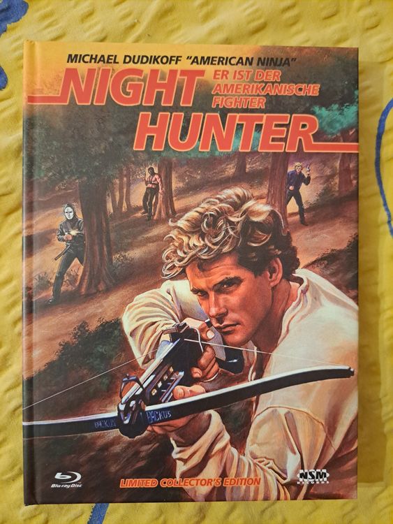 NIGHT HUNTER *Michael Dudikoff* (Mediabook, NSM Erstauflage) (Gebraucht ...