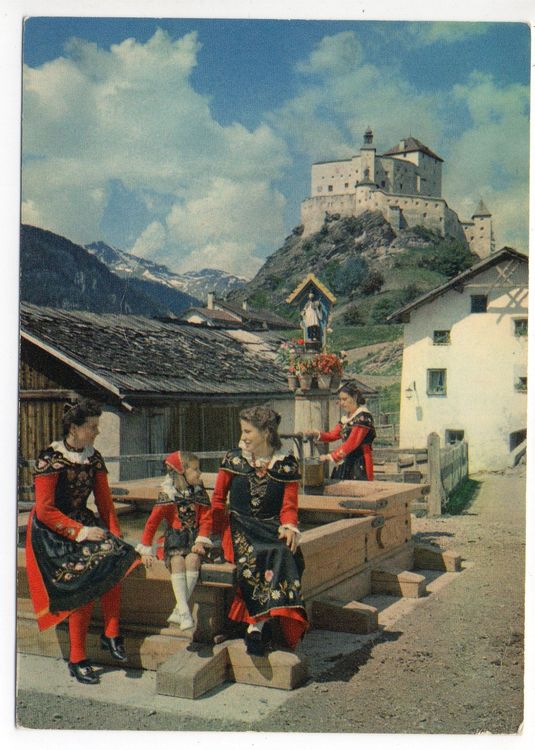 SCUOL-TARASP-VULPERA Schloss Tarasp, Frauen und Kind (Gebraucht) in Jona für CHF 9.9 – mit ...