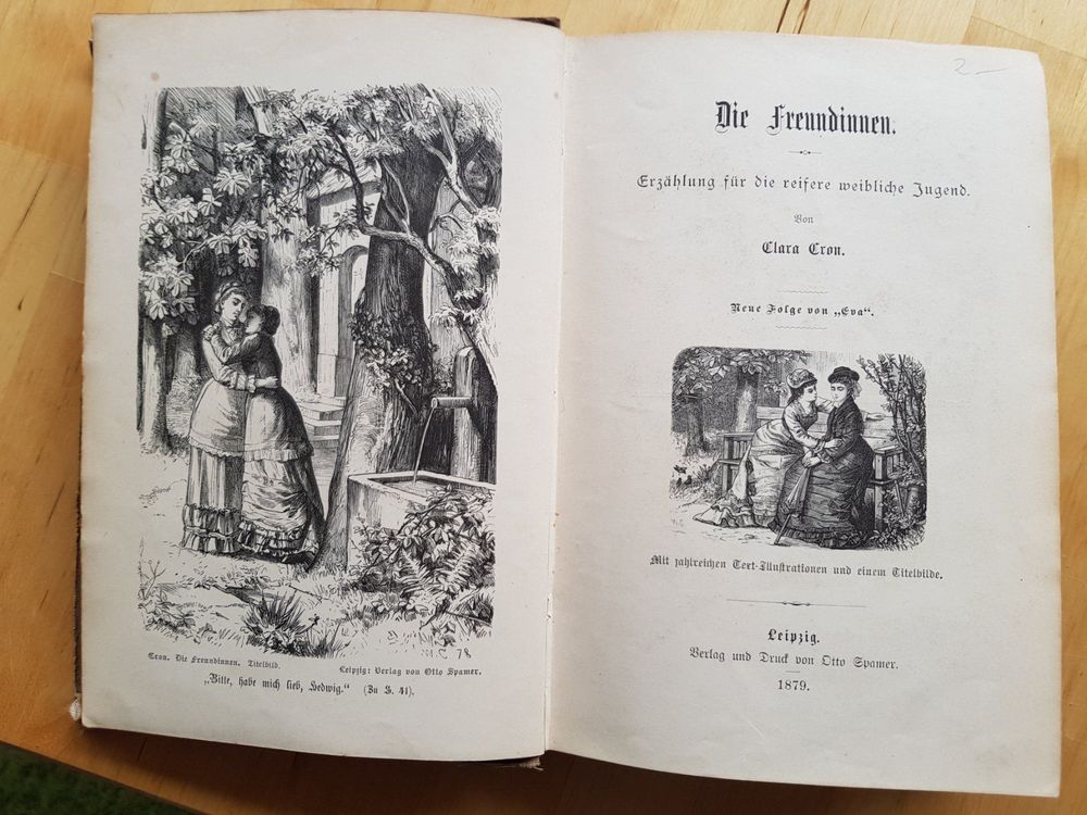 Die Freundinnen - Buch von 1879 (Gebraucht) in Walterswil BE für CHF 11 ...