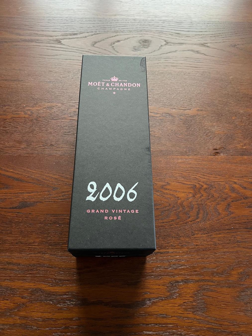 Moët & Chandon Grand Vintage Rosé 2006 in OVP (Neu und originalverpackt ...