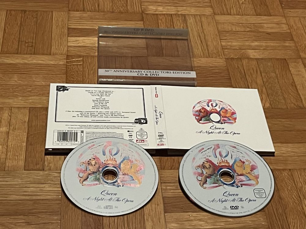 Queen-A Night At The Opera -CD+DVD 30th Anniversary Collecto (Gebraucht ...