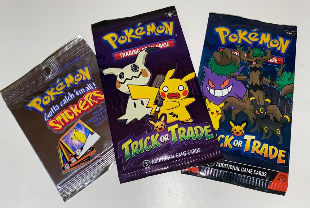 Pokémon Stickers & Booster Pack - Set (Neu und originalverpackt) in ...