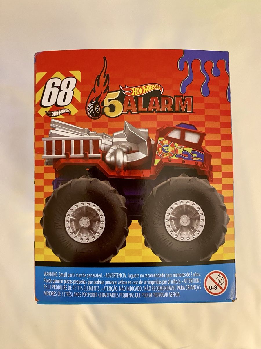 Hot Wheels Monster Truck Twisted Tredz “5 Alarm” (Neu und ...