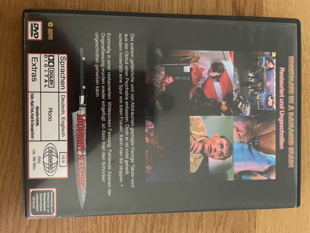 Nightmare In A Damaged Brain DVD (Gebraucht) in Hagendorn für CHF 10 ...