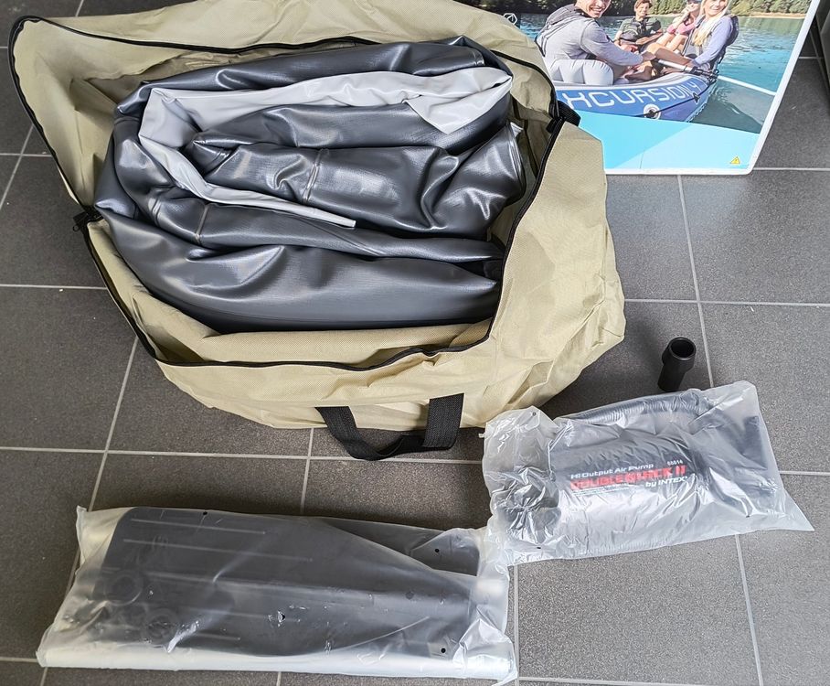 Schlauchboot Intex Excursion 4 Set - neu & originalverpackt (Gebraucht ...
