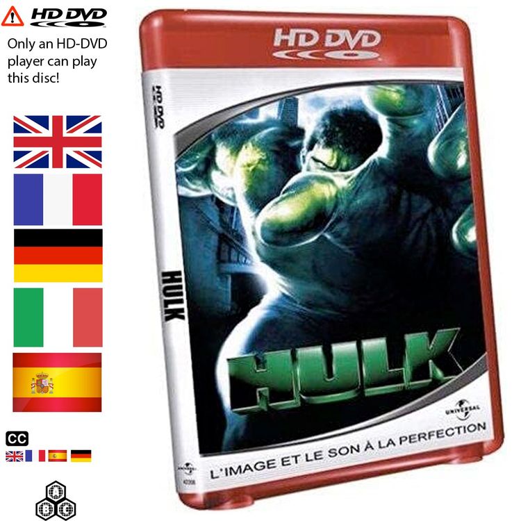 Hulk (2003) - HD-DVD (D'occasion) à Semsales pour CHF 5 – avec livraison | Acheter sur Ricardo
