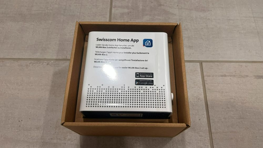 Swisscom WLAN-Box 2 (Neu und originalverpackt) in für CHF 54 – mit ...
