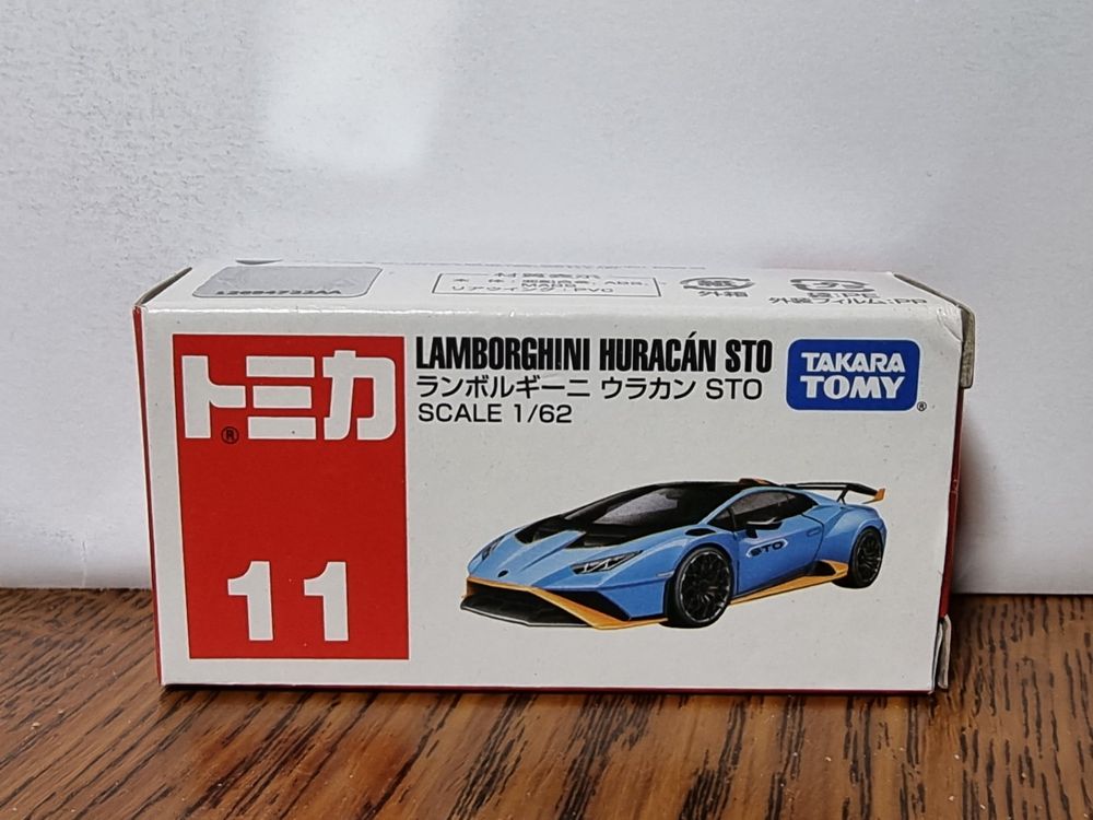 Tomica #11 Lamborghini Huracan STO (Neu und originalverpackt) in ...