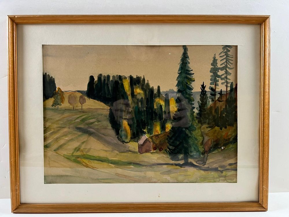 Landschaft Aquarell | Kaufen auf Ricardo