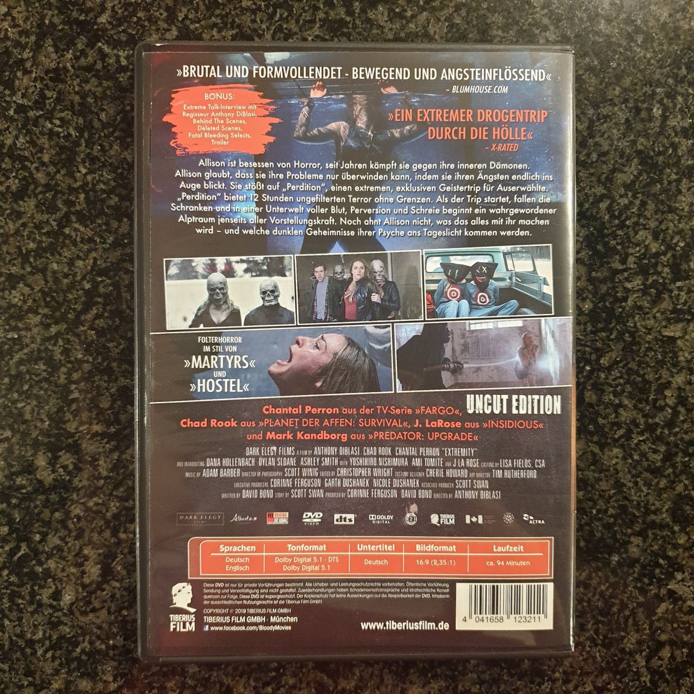💿 DVD Extremity - Geh an deine Grenzen, Uncut, einwandfrei! (Neu ...