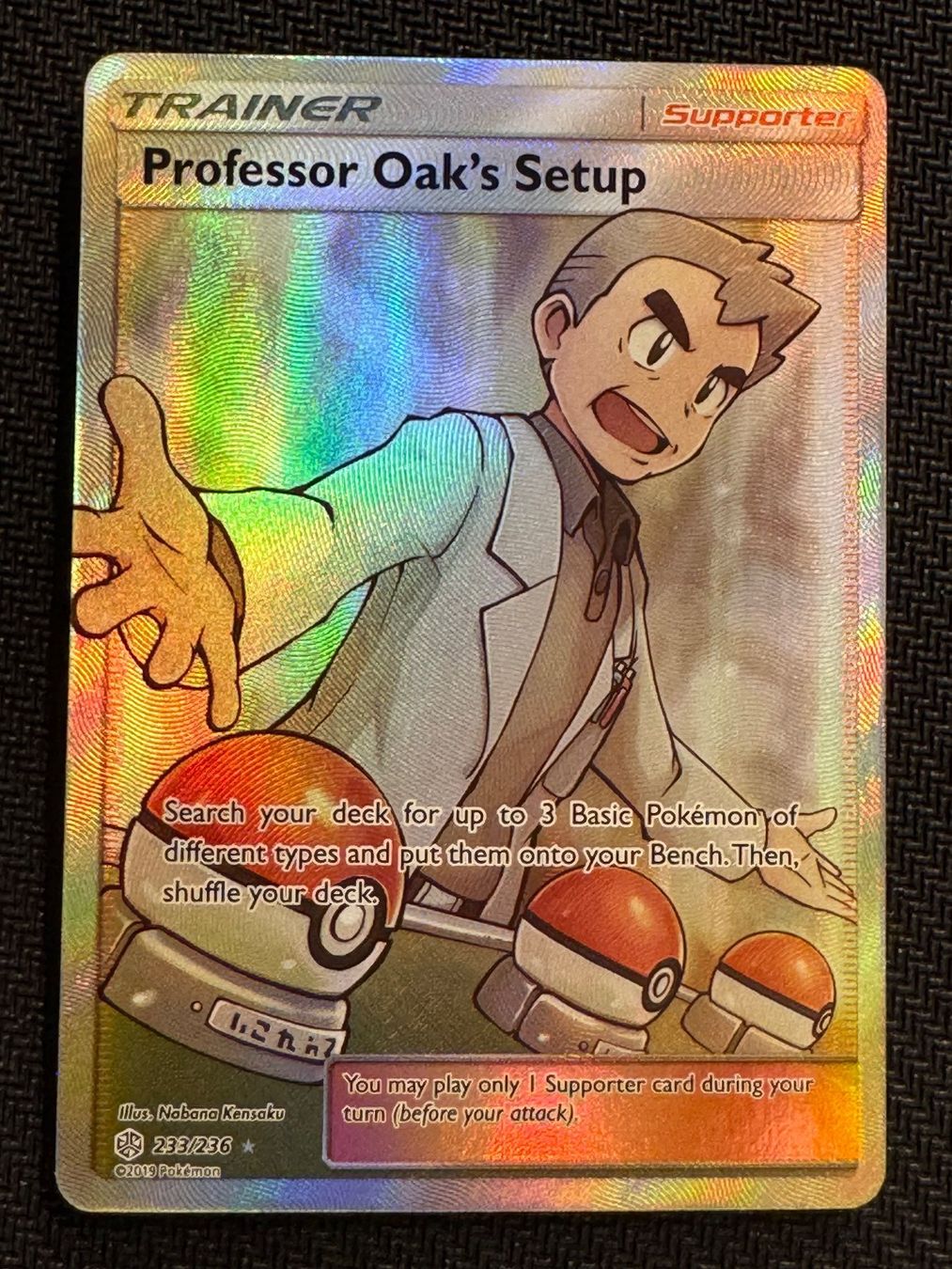Pokemon 233/236 Professor Oak's Setup English (Gebraucht) in Zürich für ...