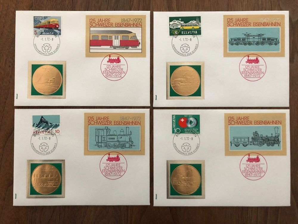 125 Jahre Schweizer Eisenbahn, 1847-1972 | Kaufen auf Ricardo