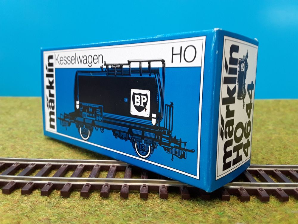 Modelleisenbahn _ Märklin 4644 _ BP Kesselwagen _ Spur H0 (Gebraucht ...