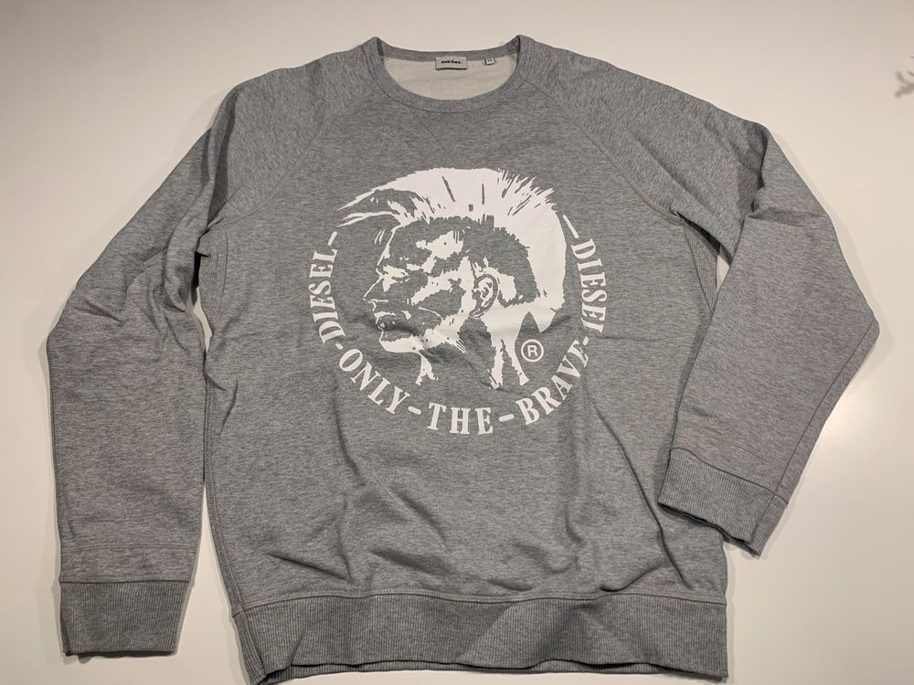 DIESEL the Brave Pullover | grau Gr. XL (Gebraucht) in Basel für CHF 20 ...