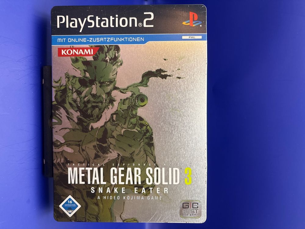 METAL GEAR SOLID 3 SNAKE EATER - Sony Playstation 2, PS2 (Gebraucht) in ...