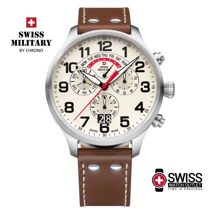 Swiss Military Oversized XXL Sports Chronograph 48mm | Kaufen auf Ricardo