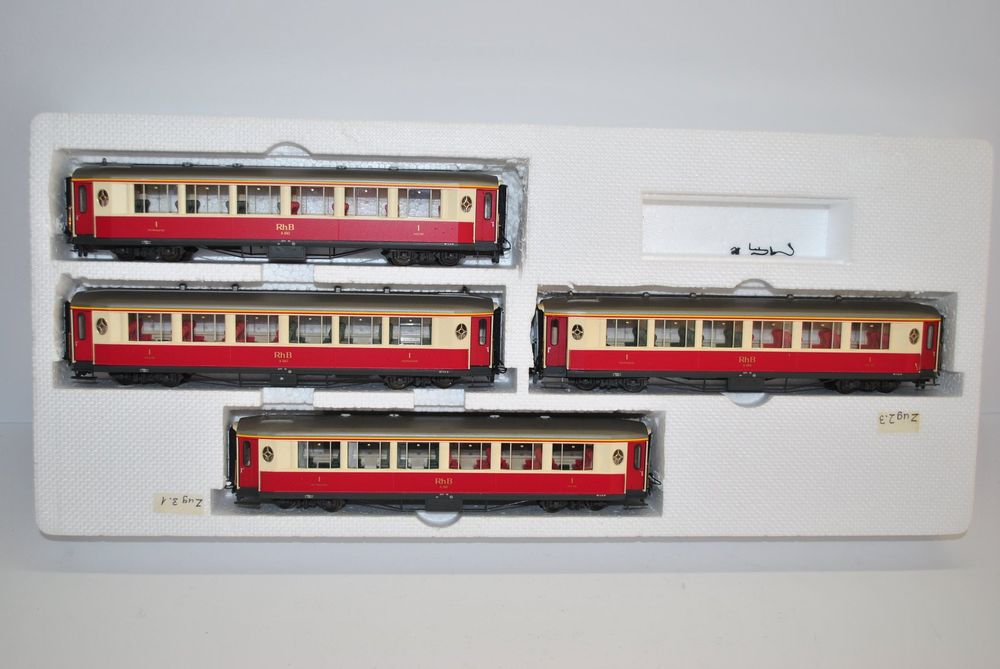 Bemo Salonwagen-Set RhB 3272/S (MTJ418) (Gebraucht) in Aarwangen für CHF 71 – mit Lieferung auf ...