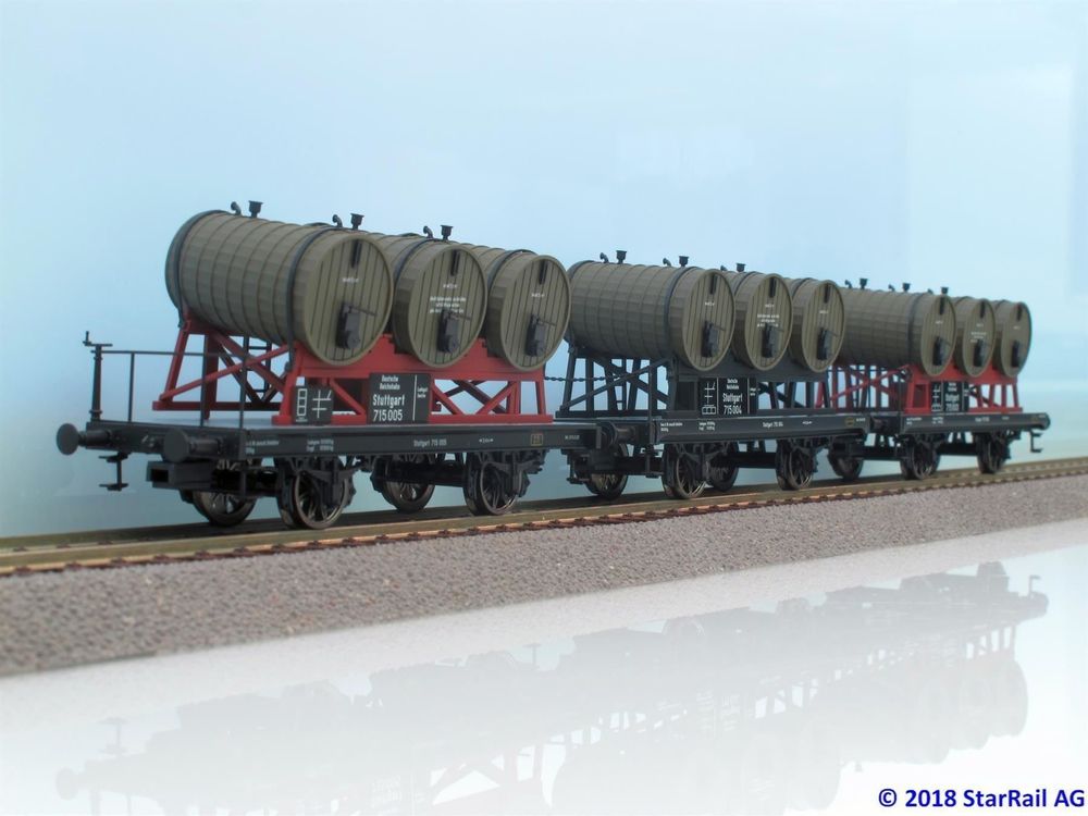 BRAWA 47709 DRG Latrinenwagenset 3-tlg. (Neu (gemäss Beschreibung)) in ...