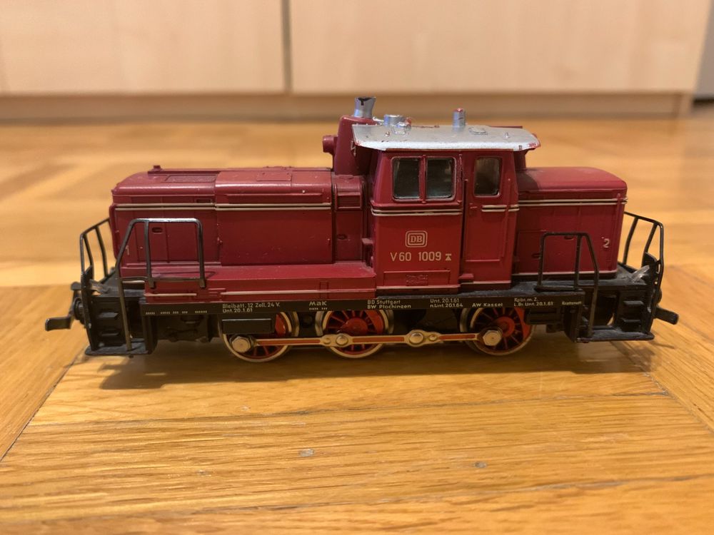 Maerklin H0, locomotive diesel DB V60 1009, 3065 | Kaufen auf Ricardo
