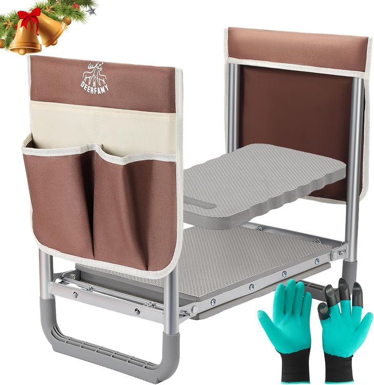 Kniebank für Gartenarbeit klappbar Gartenhocker Kniepolster (Neu (gemäss Beschreibung)) in ...