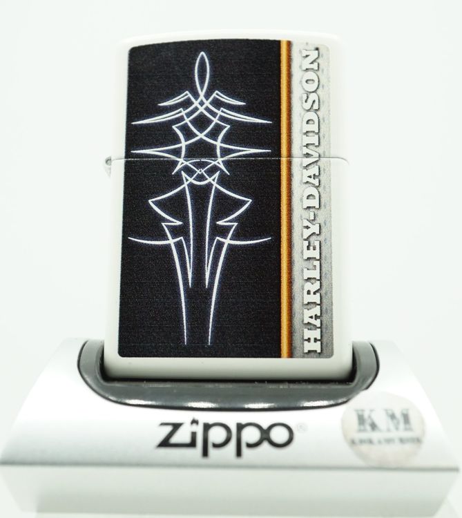 ZIPPO® HARLEY DAVIDSON® LOGO-PRINT - 2016 - UNGEZÜNDET (Neu (gemäss Beschreibung)) in Mels für ...