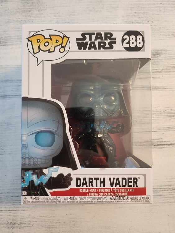 Funko Pop! Star Wars Darth Vader Nr. 288 (Neu und originalverpackt) in ...