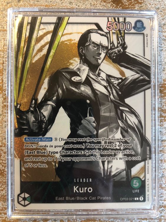 One Piece TCG Kuro Alt Art Leader ENG (Neu (gemäss Beschreibung)) in Spiez für CHF 25 – mit ...
