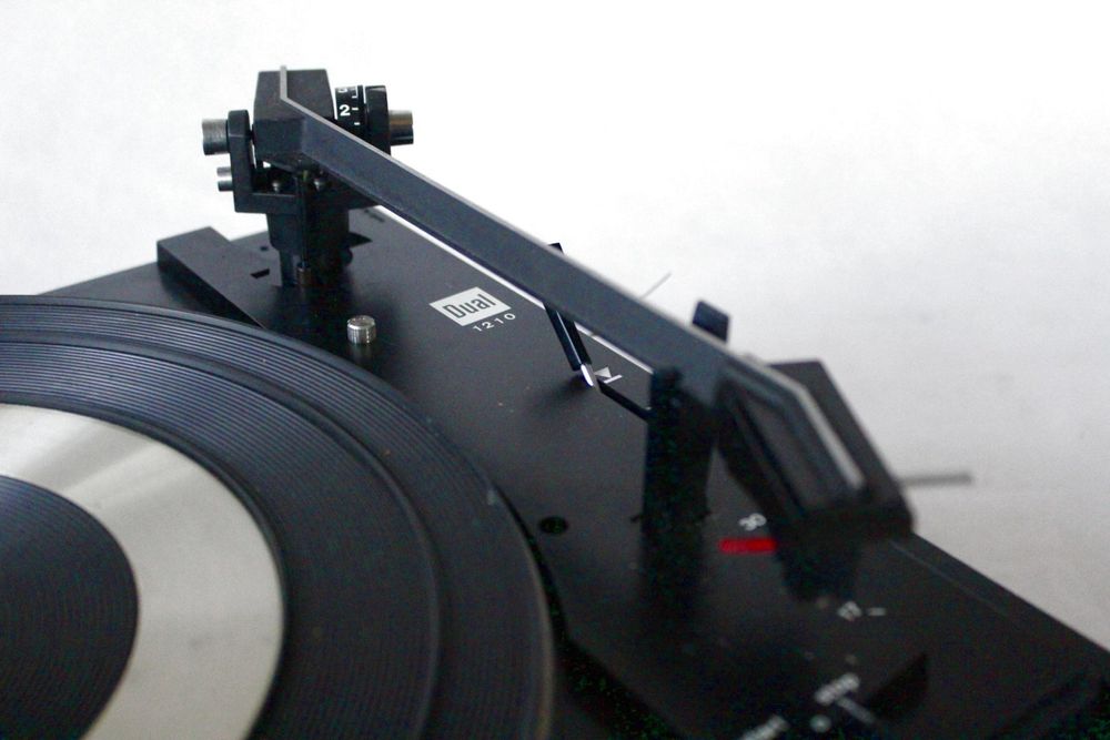 Reibrad-Plattenspieler DUAL HS36 im kompletten Set von 1970 (Gebraucht ...