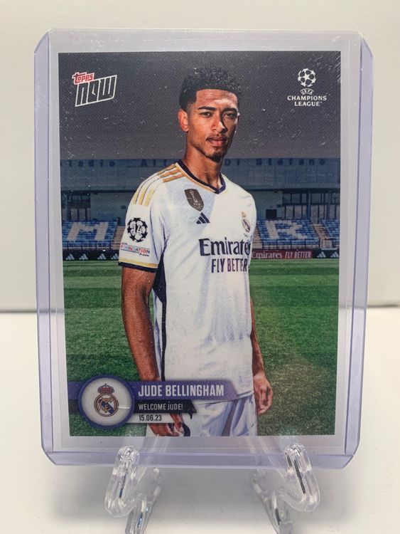 Jude Bellingham Real Madrid Topps Now 2023 Soccer Card | Kaufen auf Ricardo