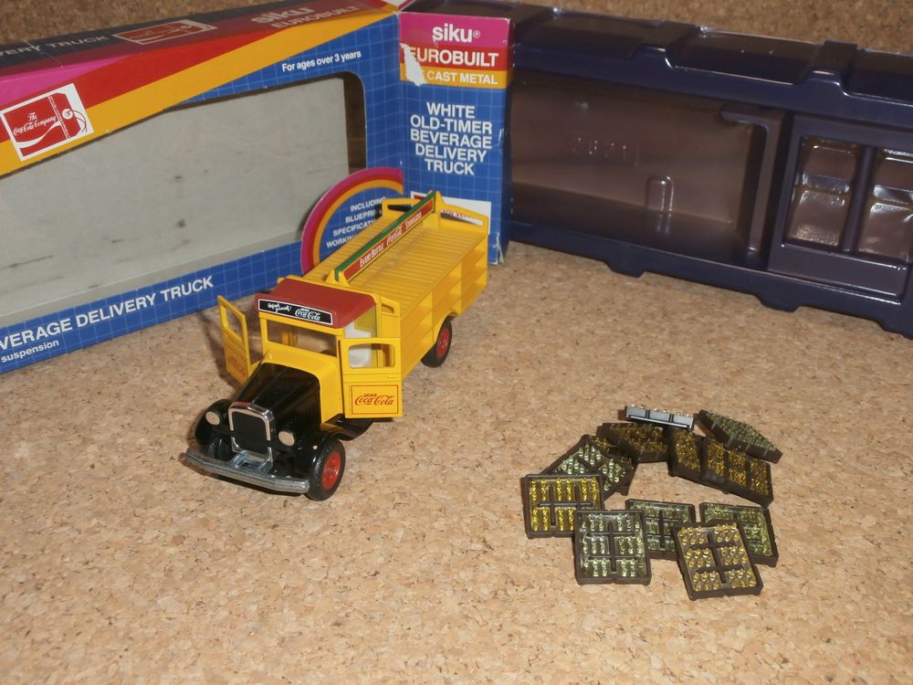 SIKU 2821 White Oldtimer Getränkewagen 'Coca-Cola' (Neu und ...