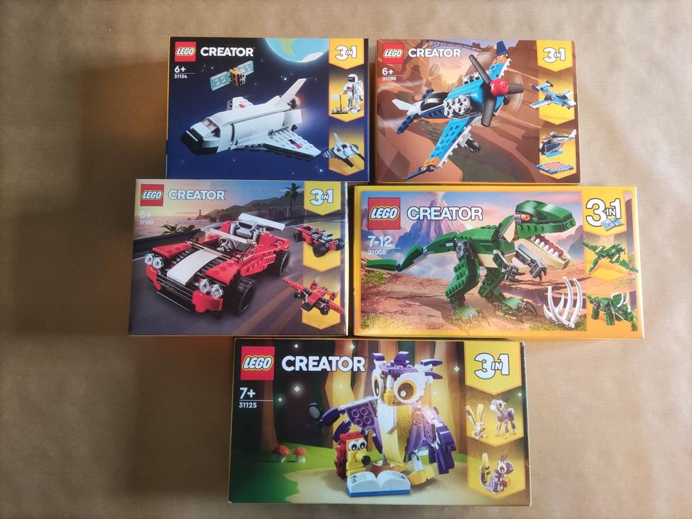 Lego Creator 31058, 31099, 31100, 31125, 31134, | Kaufen auf Ricardo
