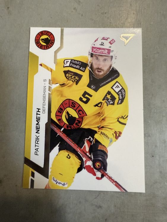 Carte de hockey Patrick Nemeth SC Bern #5 | Kaufen auf Ricardo