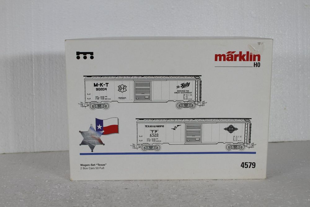 Märklin 4579 USA Box Cars Texas (Gebraucht) in Triesen für CHF 58 – mit ...