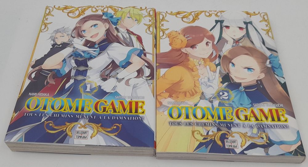 Manga Otome Game tomes 1 et 2 – Yamaguchi & Hidaka – Tonkam (D'occasion ...