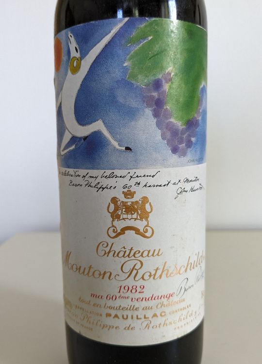 Château Mouton Rothschild 1982 (Neu (gemäss Beschreibung)) in Giffers für CHF 895 – mit ...