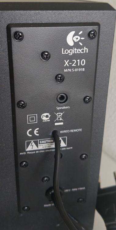 Logitech X-210 Lautsprecher (Gebraucht) in Therwil für CHF 15 – mit ...