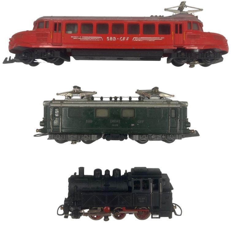 Wesa Modelleisenbahn Lot Roter Pfeil Re4/4 Lok 16 Wagen | Acheter sur ...