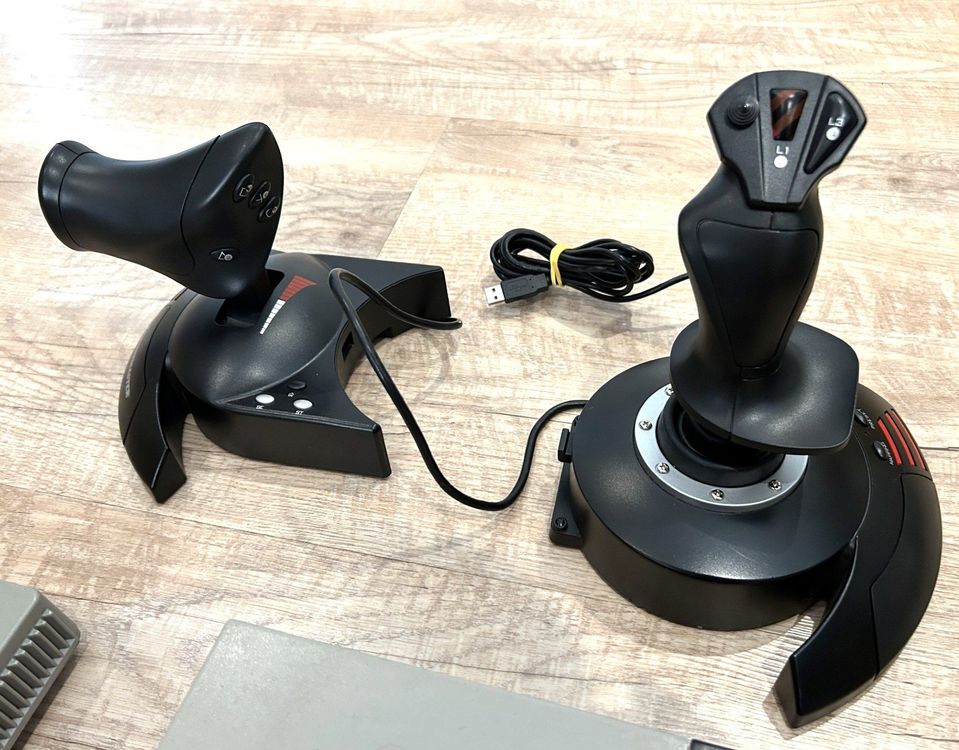 18 Games Konsolen Flight Stick PS3 + PC Hotas X V1 (Gebraucht) in ...