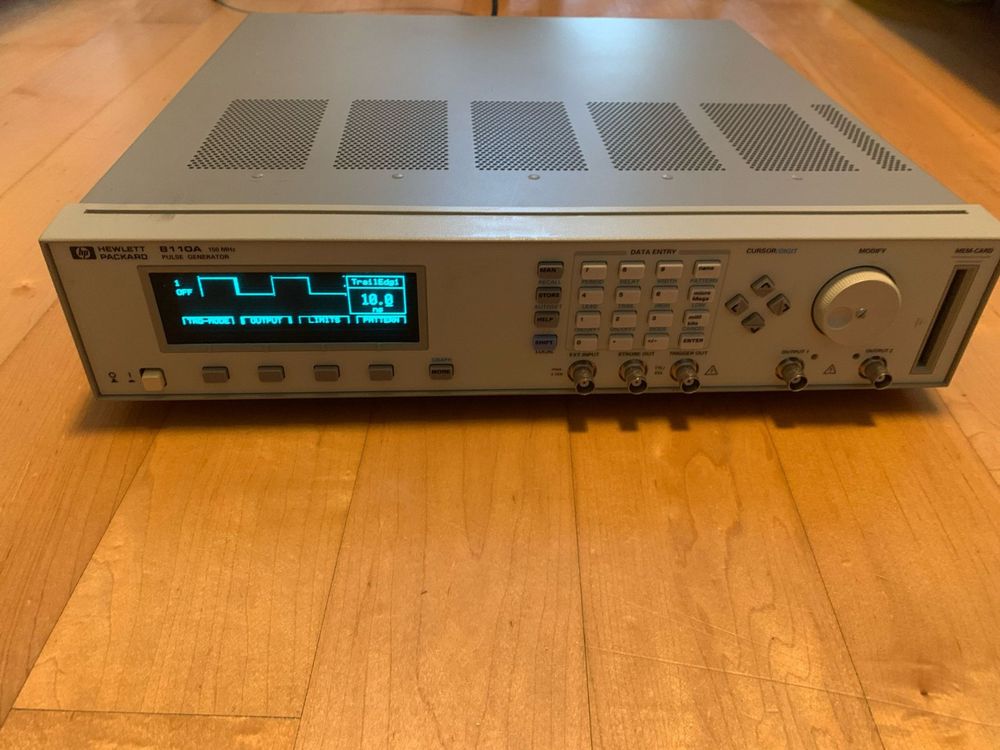 HP 8110A 1CH 150 Mhz Puls Generator funktionsfähig VB (Gebraucht) in ...